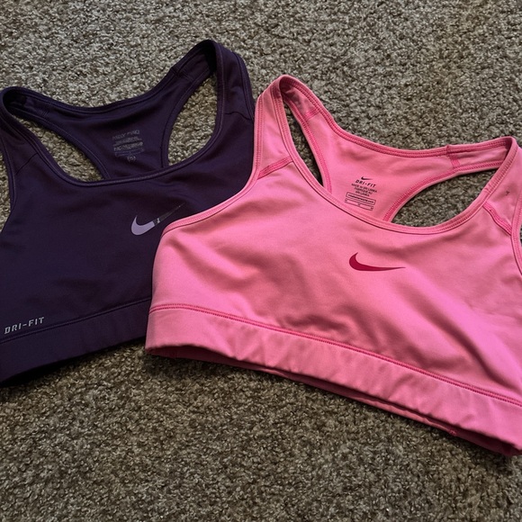 Nike | Intimates & Sleepwear | 2 Nike Sports Bras | Poshmark